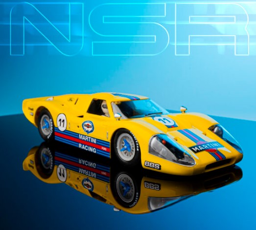 NSR Ford GT40 MKlV Martini Racing No11 - Yellow – Andrew's Hobbies
