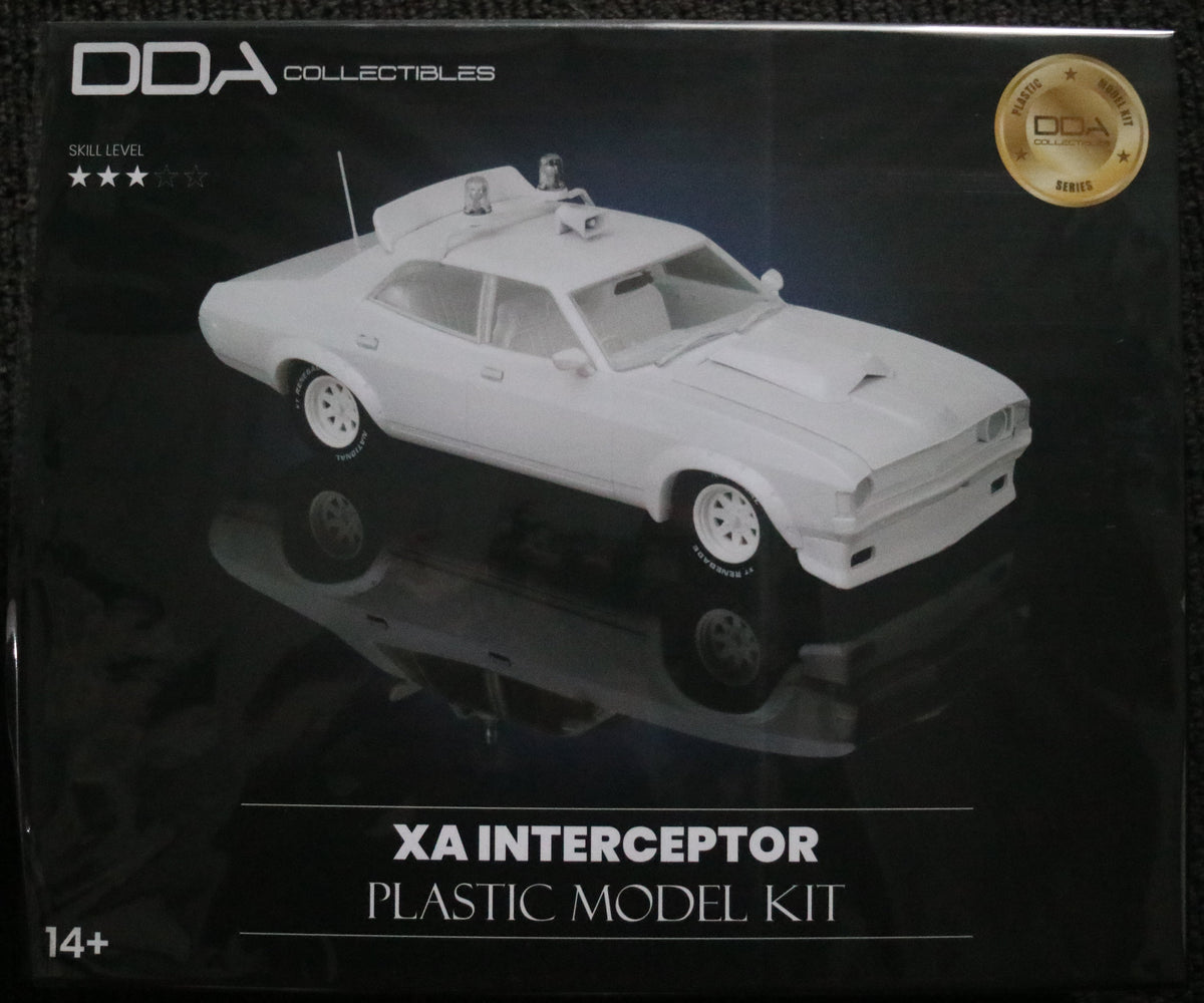 DDA Ford XA Interceptor Plastic model kit – Andrew's Hobbies