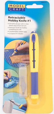 Model Craft Retractable Hobby Knife #1 – Andrew's Hobbies