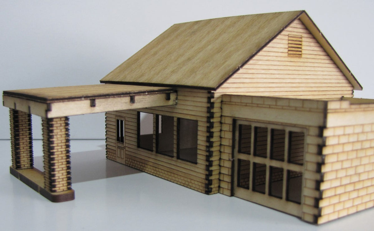 Trackside Models - Service Station - N – Andrew's Hobbies