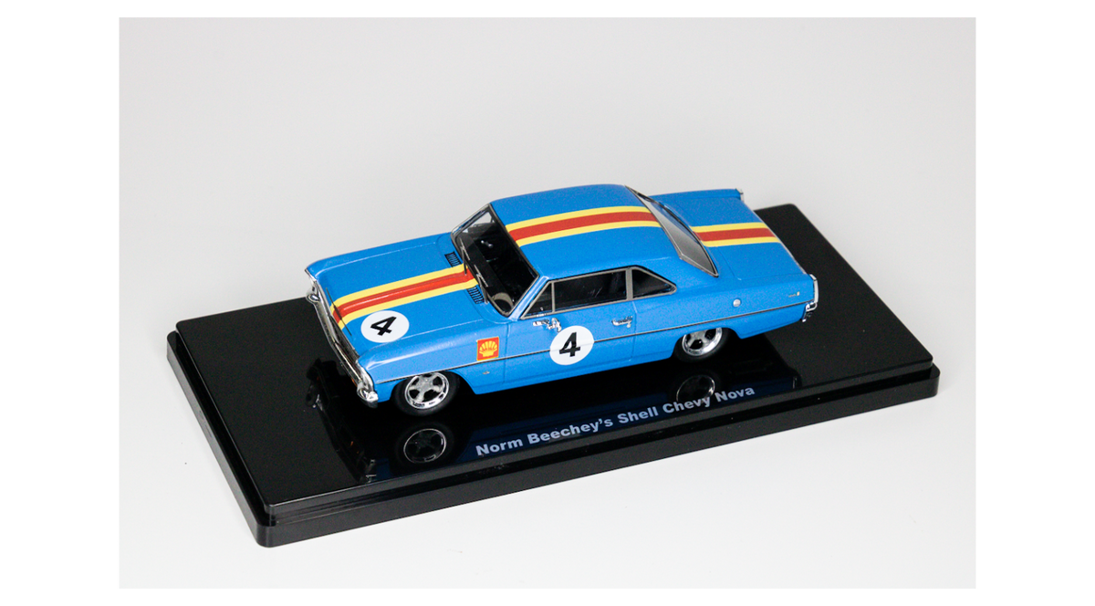 ACE Norm Beecheys Shell Chevy Nova - COA incl – Andrew's Hobbies